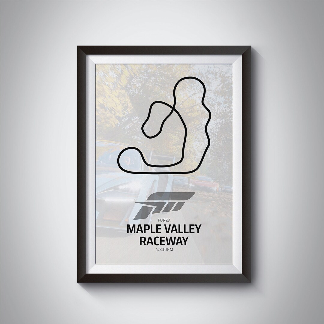 Video Game Race Tracks Wall Art others Available Upon Request - Etsy