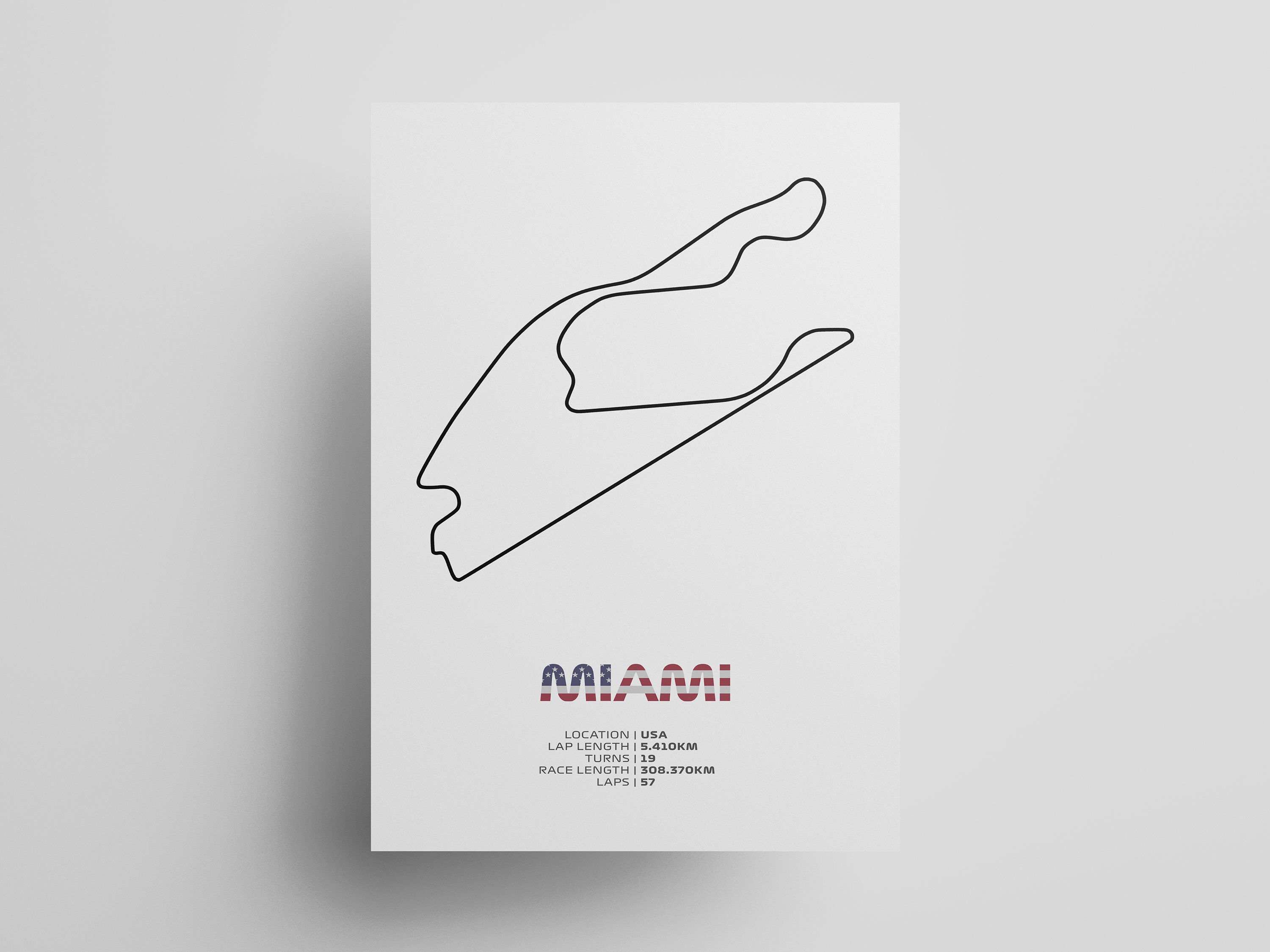 Formula 1 Miami Grand Prix 2024 miami International Autodrome Wall Art ...