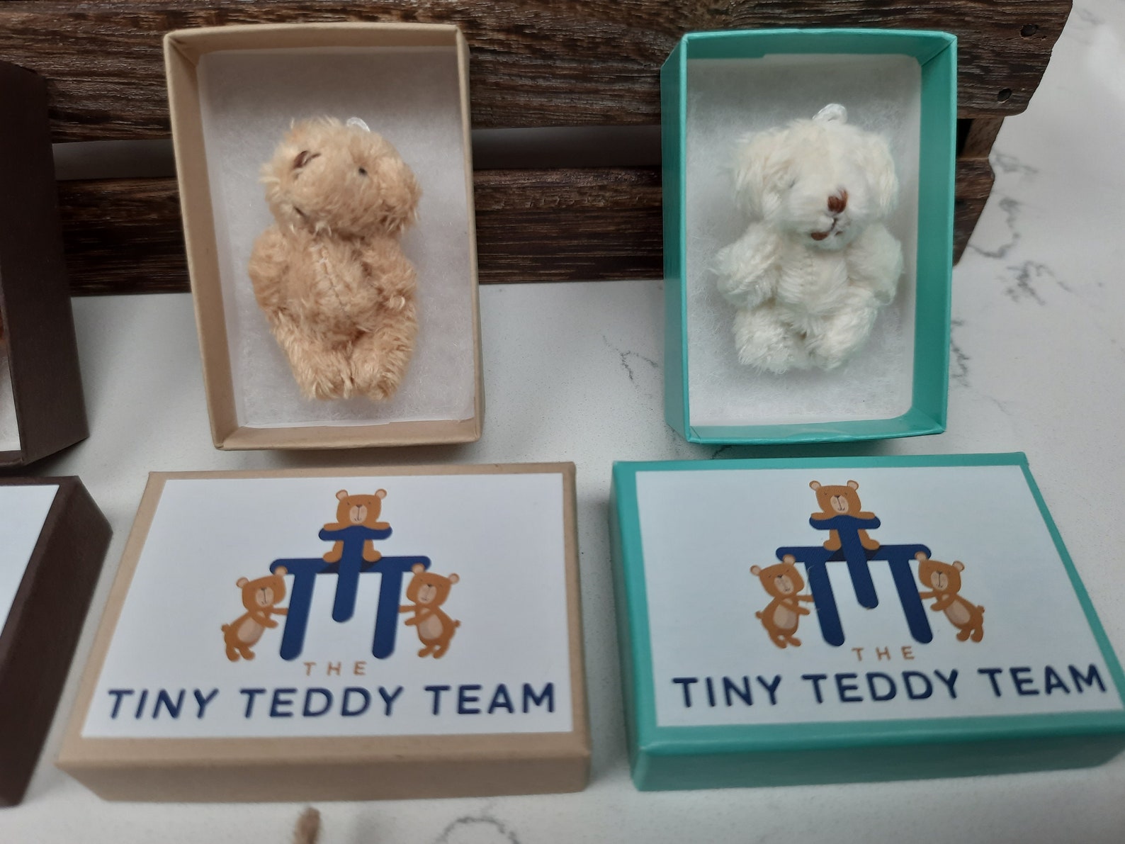 Tween Tiny Teddy Bears Birthday Gift Teddy in a Box Cute - Etsy UK