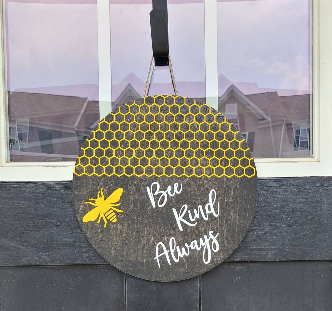 Bee Kind Sign - Etsy