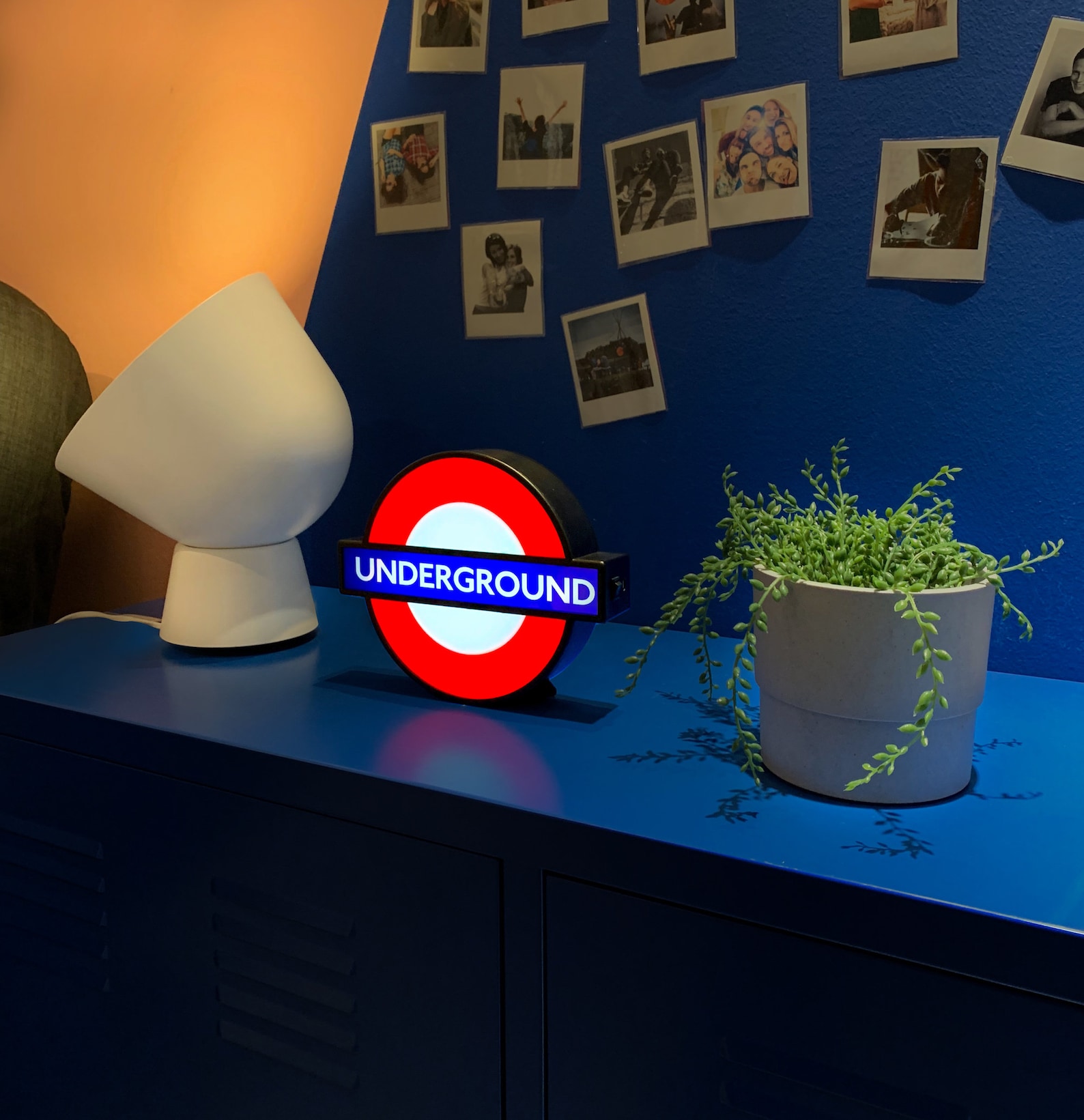 Mini Underground Lightbox 5 Inserts – London Tube LED Light, Wall Decor ...