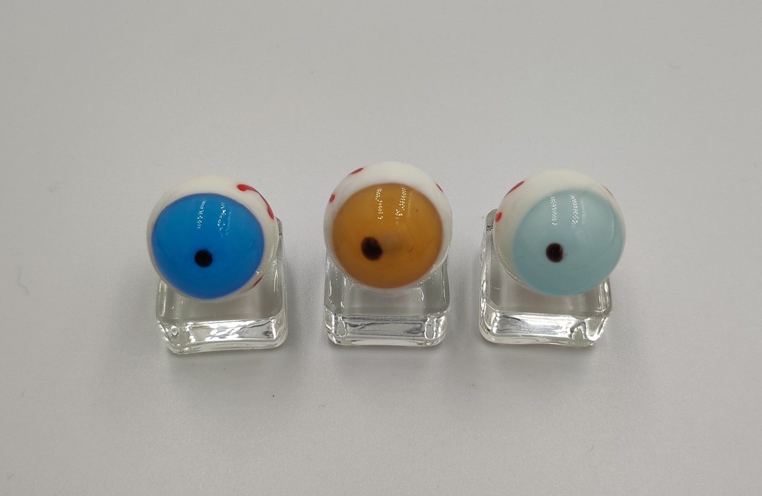Beautiful 20mm Handmade Collectors Decorative Art Creepy Eyeball Marble ...