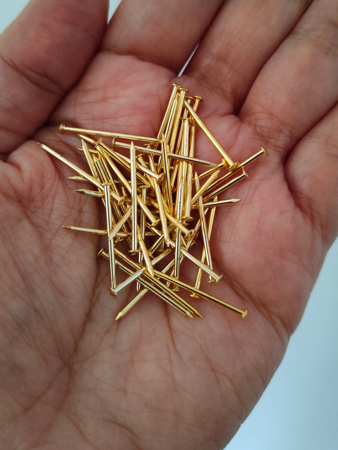 Brass Plated Dome Head Pins 100 Pcs String Art Nails - Etsy
