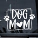 Dog Mom Car Decal Dog Mom Truck Decal Dog Mom Decal Dog Mom - Etsy