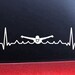 Swimming Heartbeat Decal, Swimmers Decal, Swim Life Stickers, I Love ...