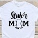Baseball Mom Senior Night T-shirt, Baseball T-shirts, Baseball Team ...