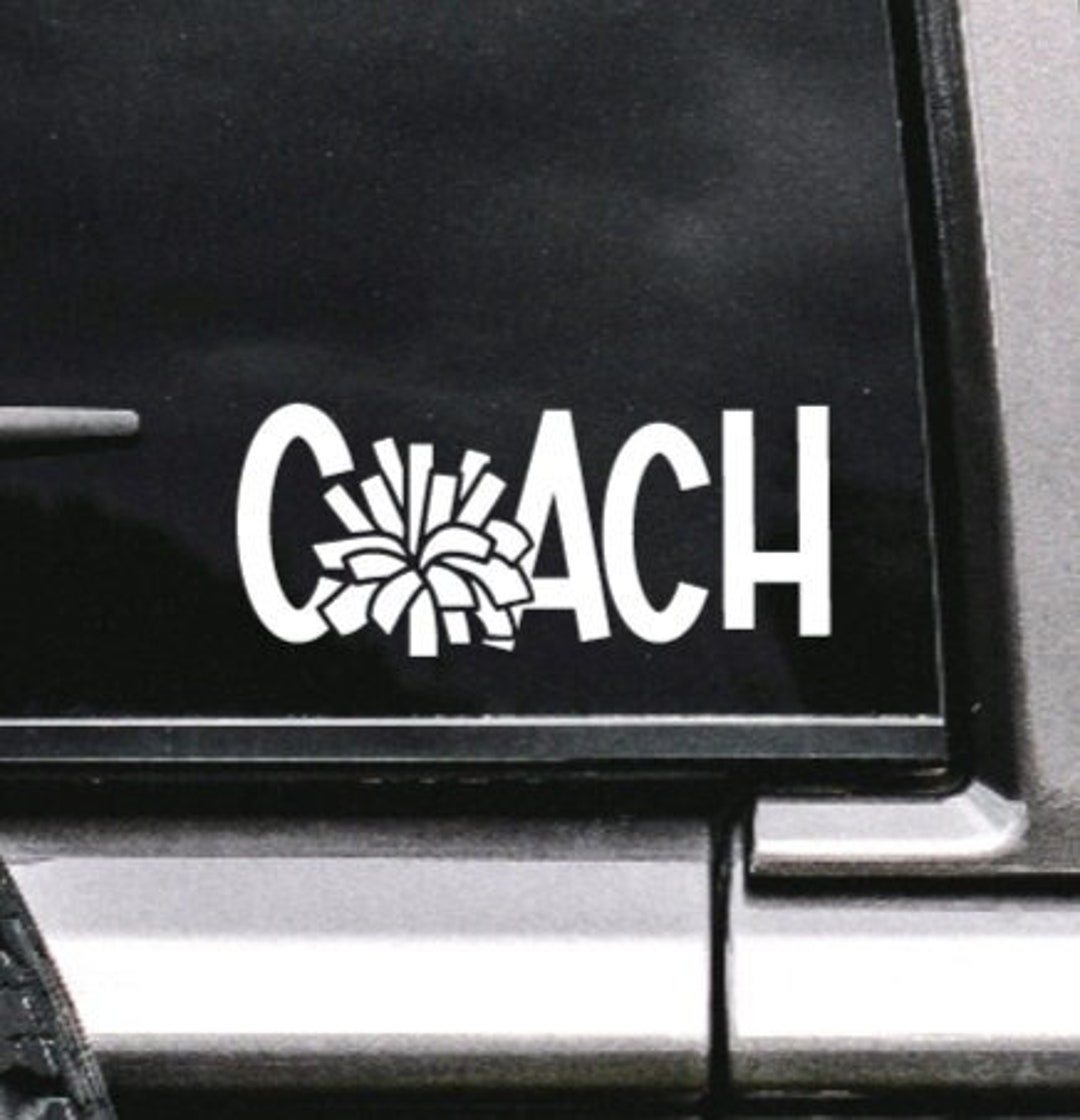 Cheer Coach Decal Cheer Coach Sticker Cheer Coach Thank You - Etsy