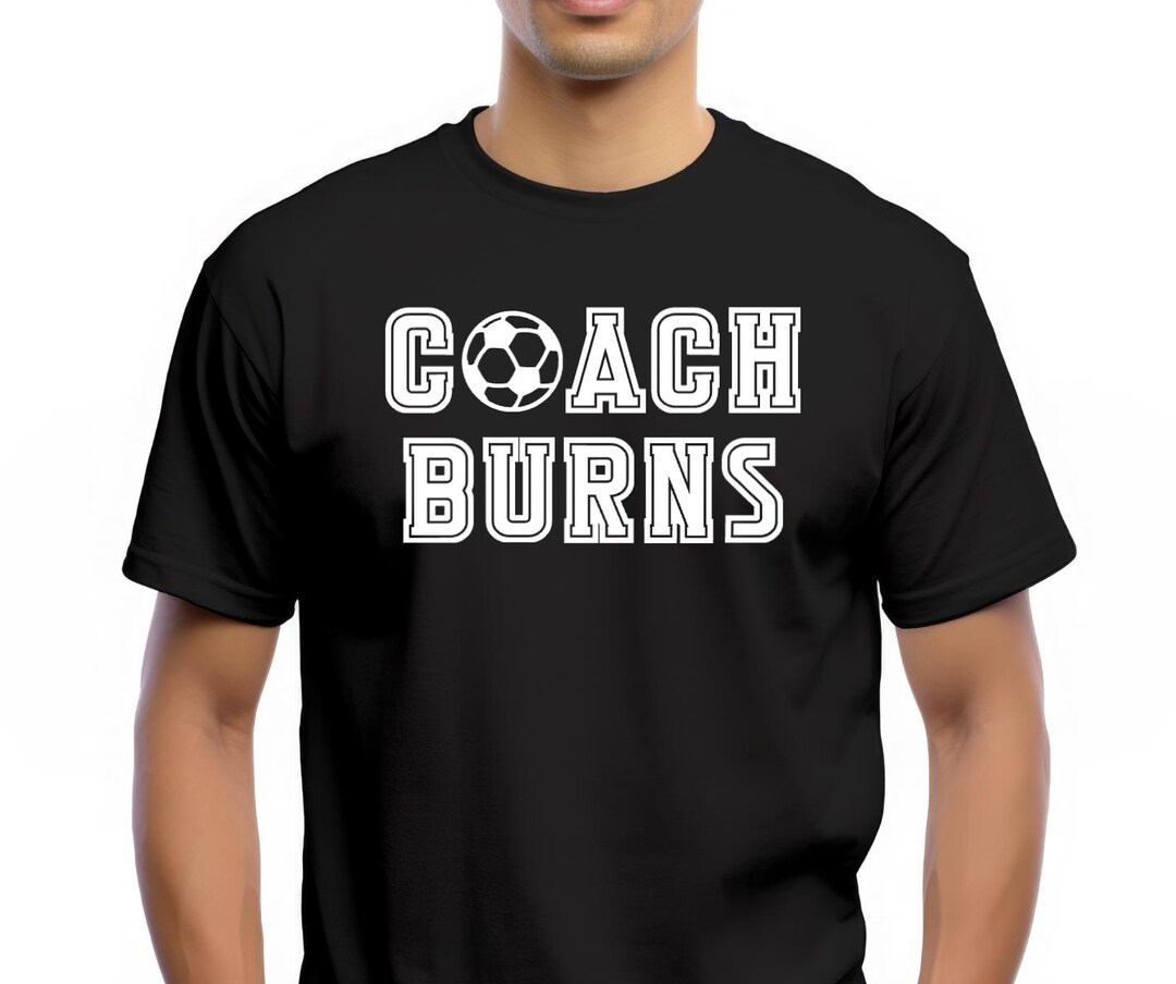 Custom Soccer Coach Shirt With Name, Custom Soccer Coach Shirt ...