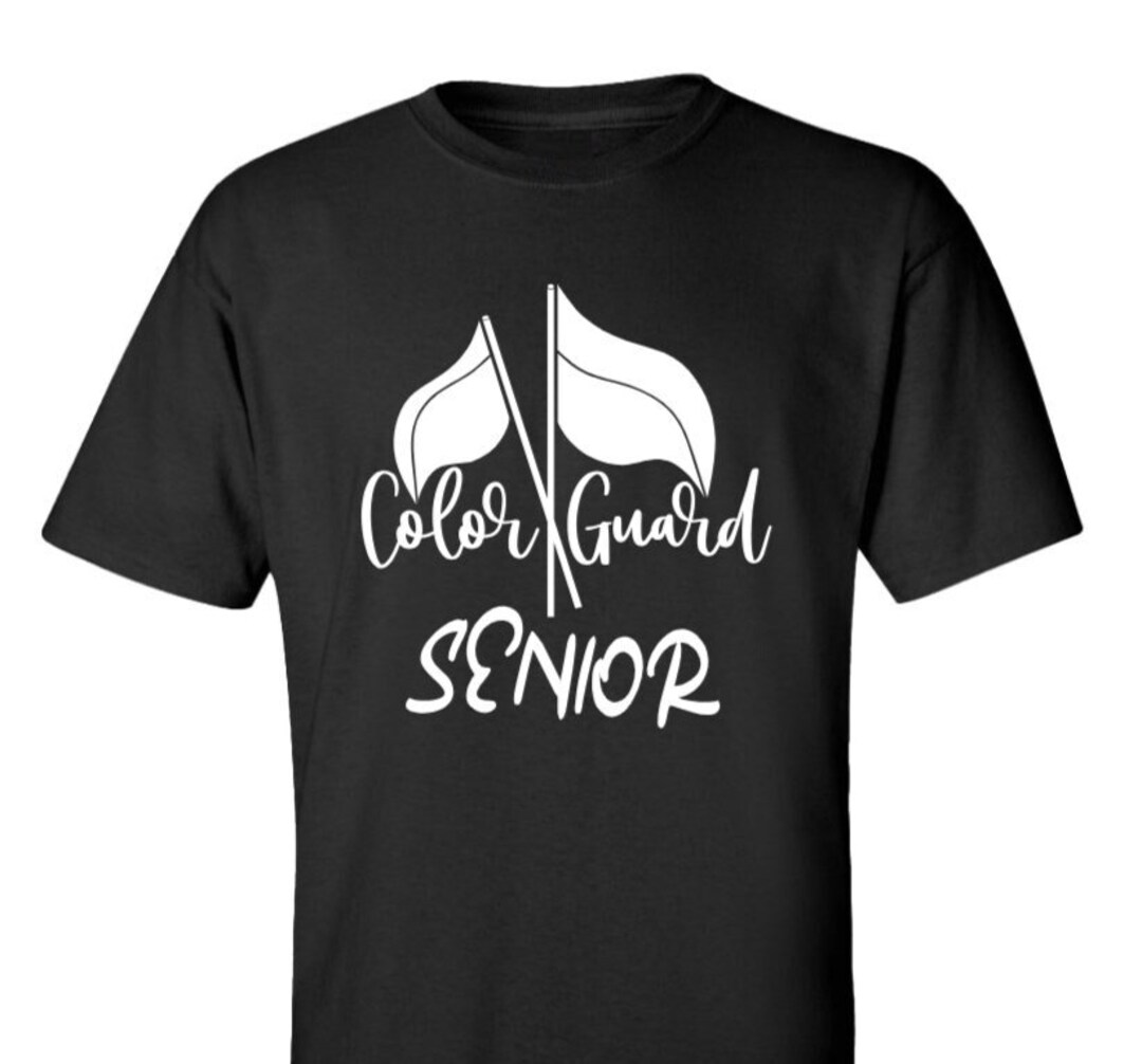Color Guard SENIOR Shirt - Color Guard Senior Tee - Color Guard Senior ...