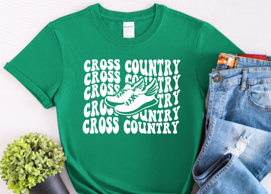 Cross Country T-shirt - Running Team Gift - Etsy