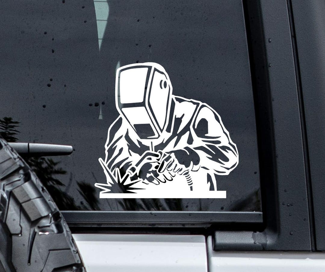 Welder Decal, Welder Sticker, Welding Decal, Welding Sticker, Welding ...
