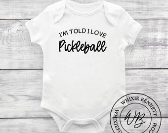 Pickleball Baby Outfit - Etsy
