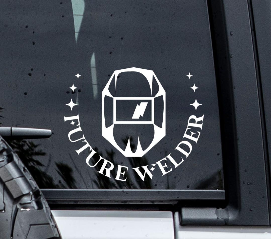 Future Welder Decal, Future Welder Sticker, Welding Graduation Gift ...