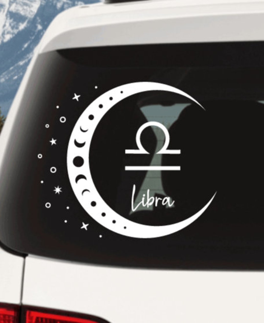 Libra Vinyl Decal Libra Car Decal Libra Sign Stickers Libra - Etsy