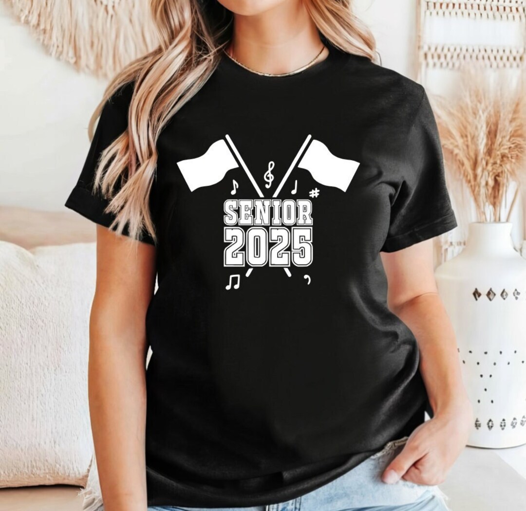 Color Guard Senior Night 2025 T-shirt, Color Guard T-shirts, Color ...
