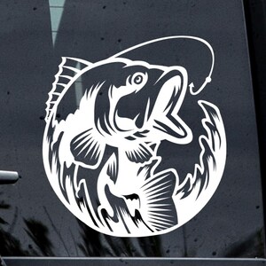 Fishing Decal, Fishing Sticker, Fishing Gift - Etsy