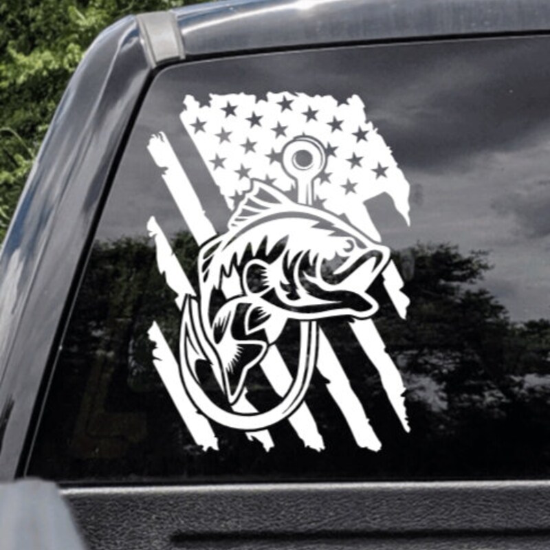 Fishing Truck Decal - Etsy