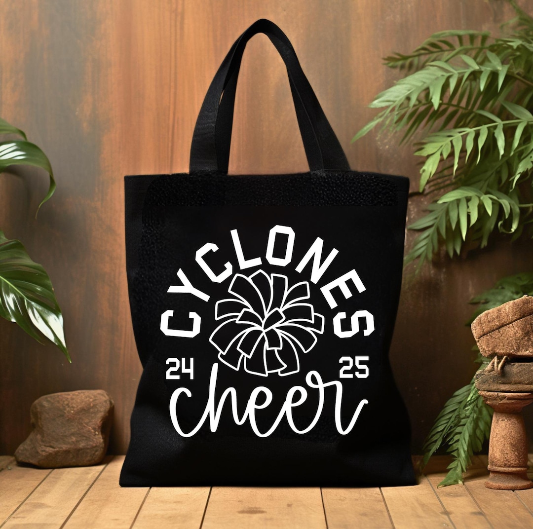 Custom Cheerleading Tote Bag: Personalized Cheer Gift - Etsy