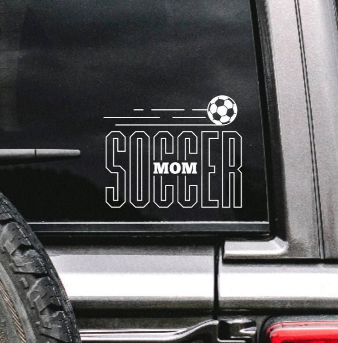 Soccer Mom Decal Soccer Mama Decal Soccer Mom Sticker - Etsy