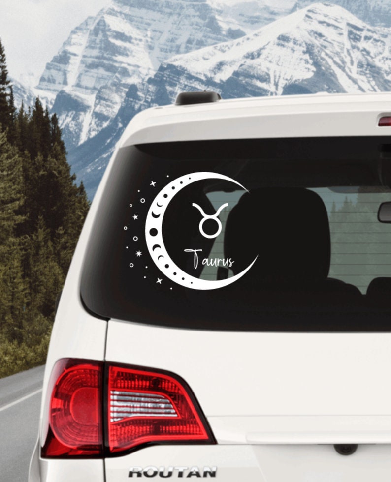 Taurus Vinyl Decal Taurus Car Decal Taurus Stickers Taurus - Etsy