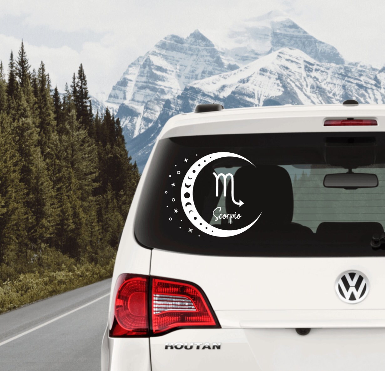 Scorpio Vinyl Decal Scorpio Car Decal Scorpio Sign Stickers | Etsy