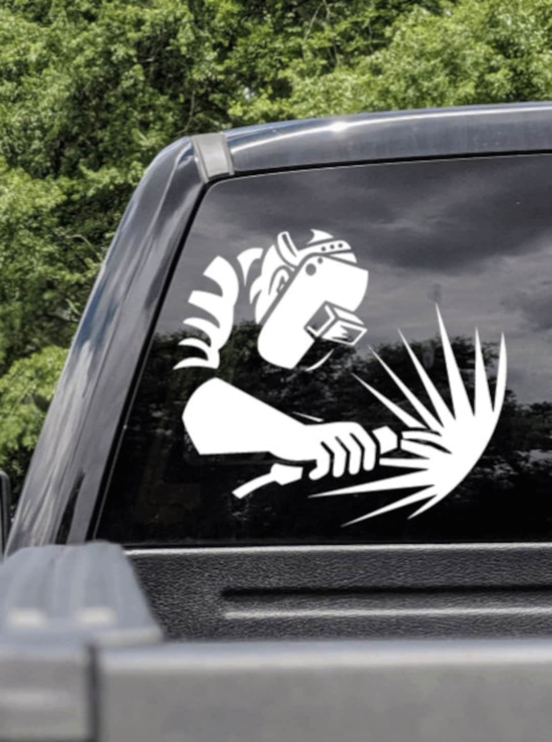 Welder Work Decal Welding Decal Welding Sticker Welder - Etsy