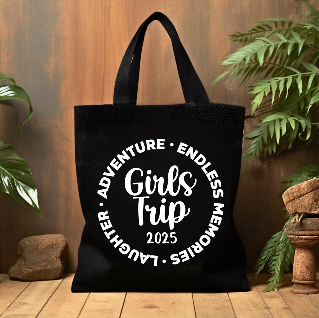 Girls Trip Tote Bag, Girls Trip Travel Bag, Girls Trip Gift, Matching ...