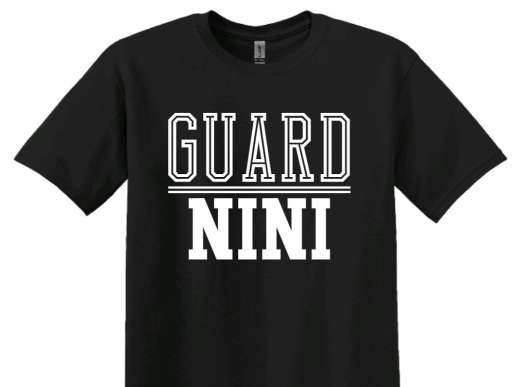 Guard Nini Tee, Guard Nini Shirt, Proud Guard Nini Shirt, Guard Nini Support Tee, Guard Nini ...
