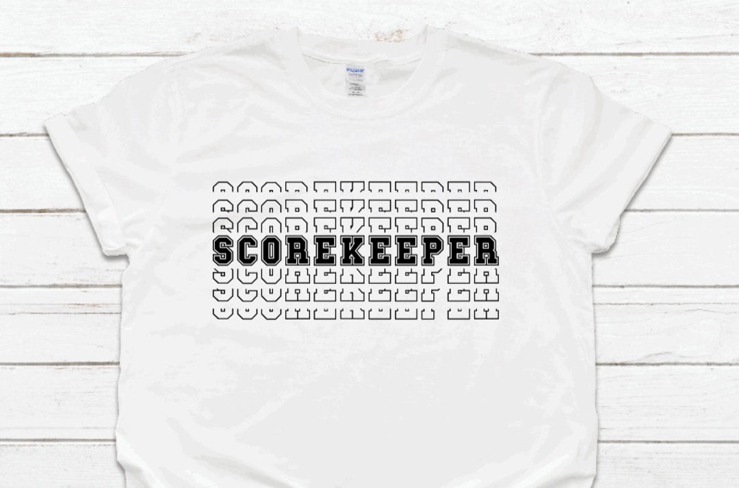 Scorekeeper Shirt Team Scorekeeper Shirt Team Shirt - Etsy