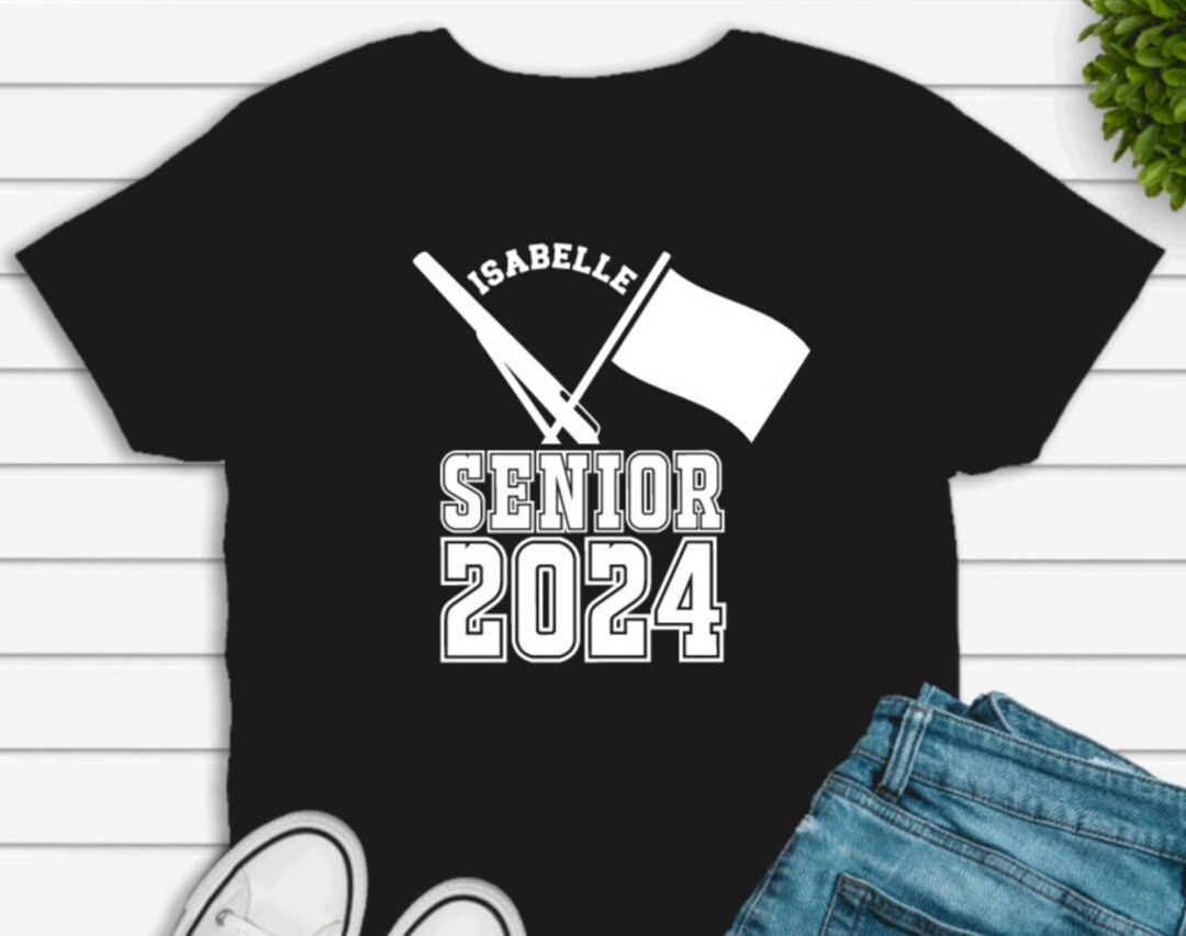 Color Guard Senior Night T-shirt Color Guard T-shirts Color - Etsy