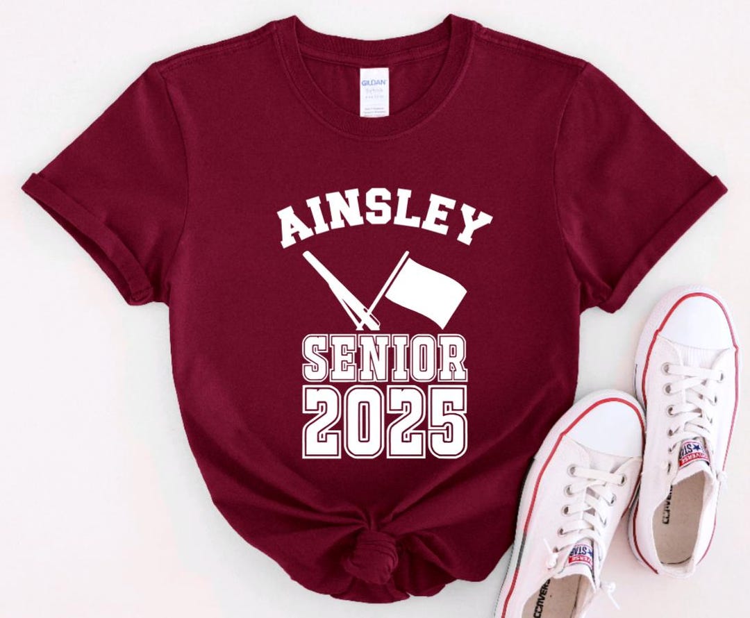 Color Guard Senior Night T-shirt, Color Guard T-shirts, Color Guard ...