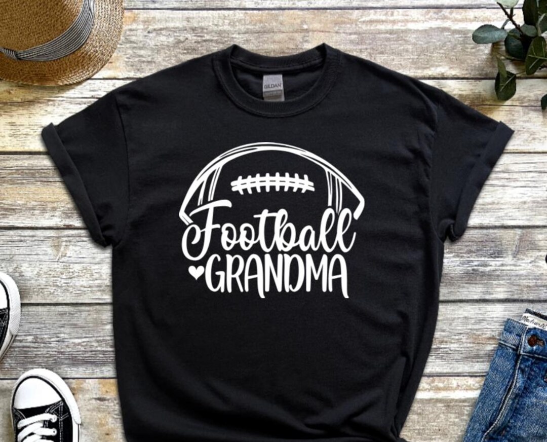 Football Grandma Shirt, Football Grandma T-shirt, Football Grandma Gear ...