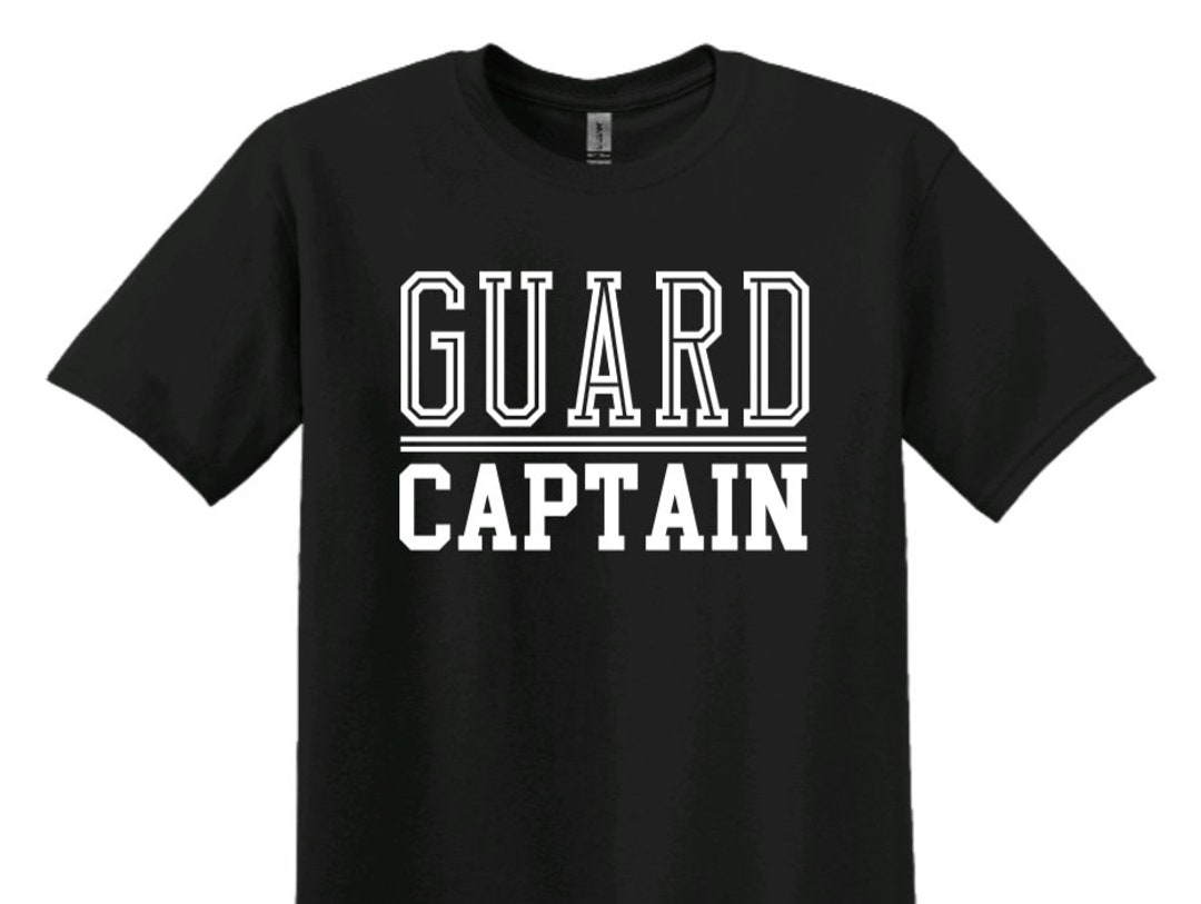 Guard Captain Tee, Color Guard Captain Shirt, Winter Guard Captain Tee ...