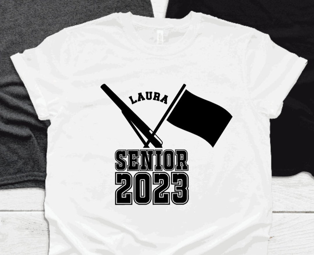 Color Guard Senior Night T-shirt Color Guard T-shirts Color - Etsy