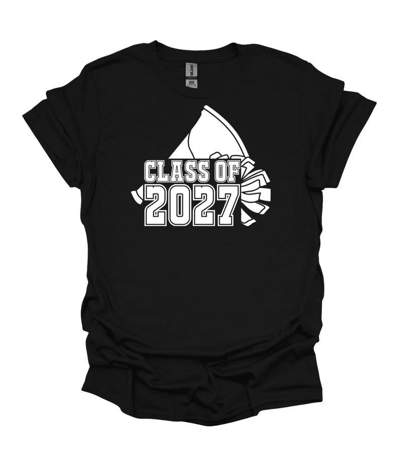 Cheer Class of 2027 Shirt: Senior Gift - Etsy