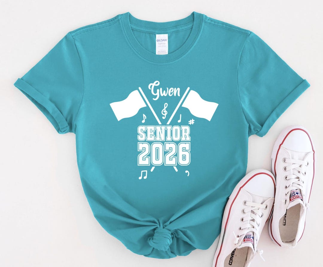 Senior Color Guard Cotton Shirt: Classic Fit - Etsy