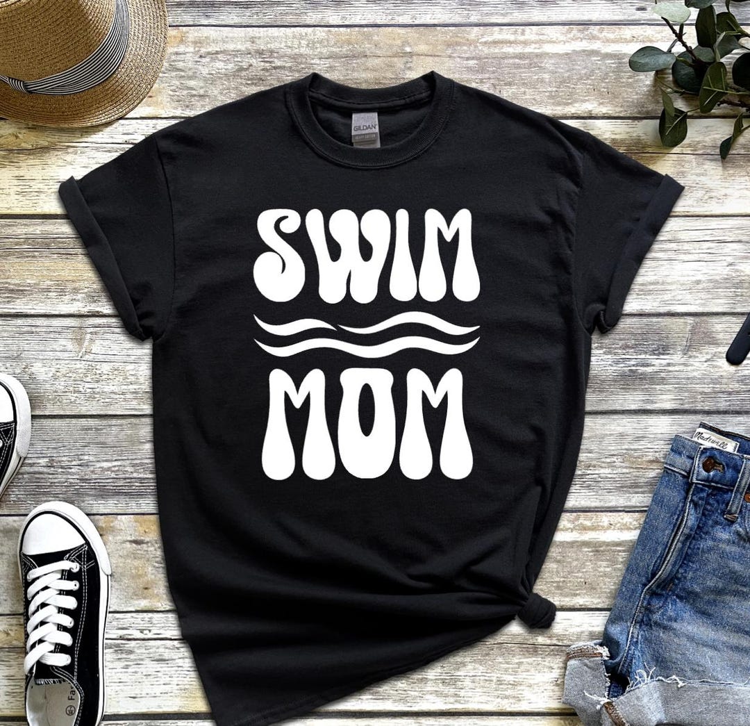 Swim Mom Shirt - Swim Mom T-shirt - Swim Mom Tee - Etsy
