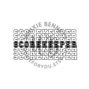 Baseball Softball Scorekeeper PNG, Baseball Softball Scorekeeper SVG ...