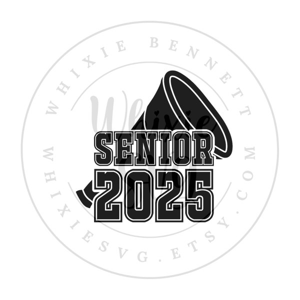 Senior Cheer 2025 Png - Etsy