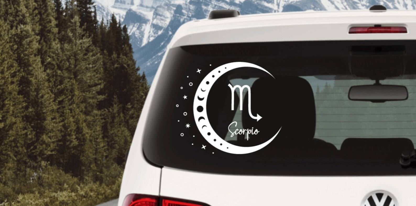 Scorpio Vinyl Decal Scorpio Car Decal Scorpio Sign Stickers - Etsy