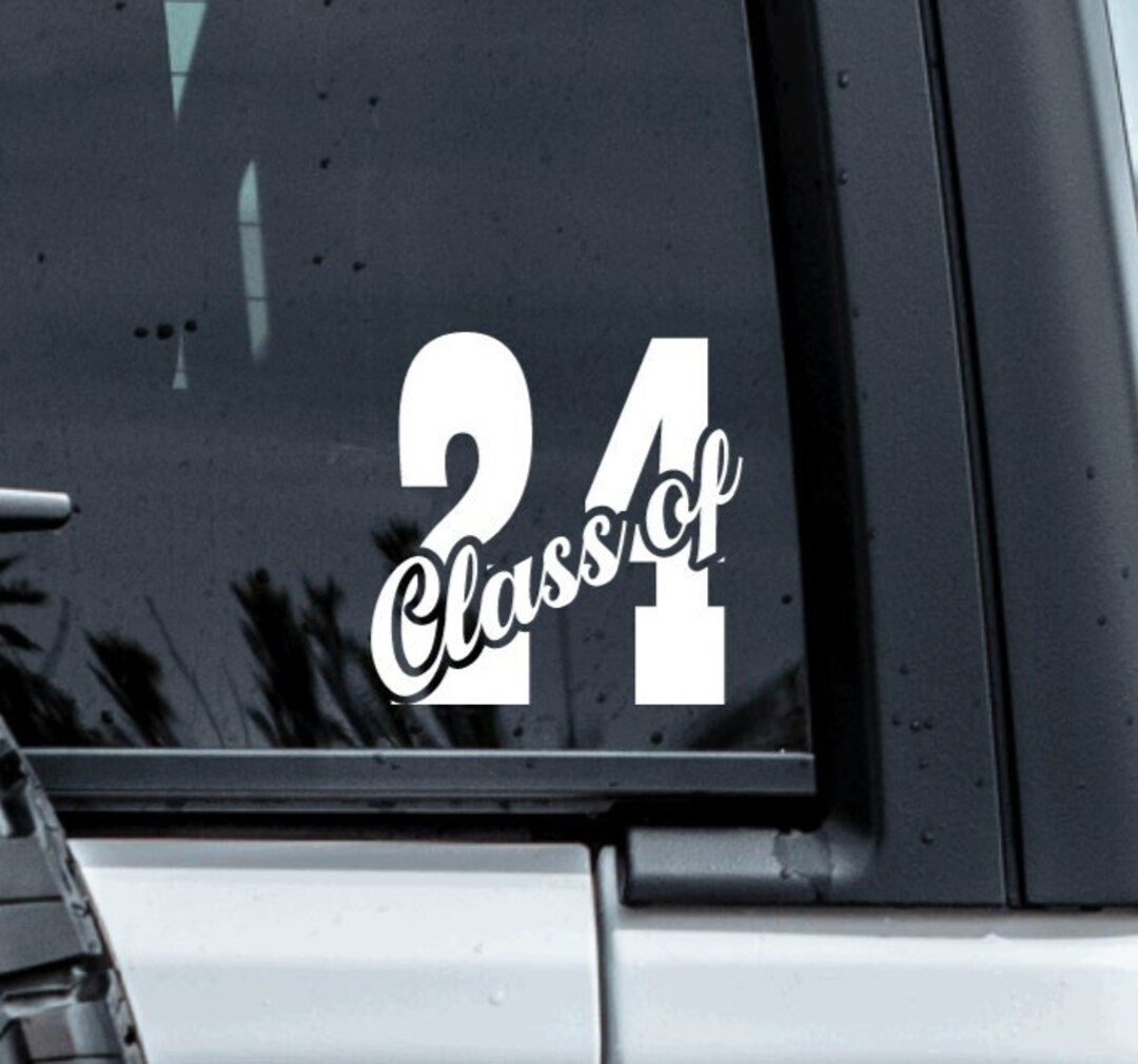 Class of 2024 Car Decals Class of 2024 Car Stickers 2024 - Etsy Portugal