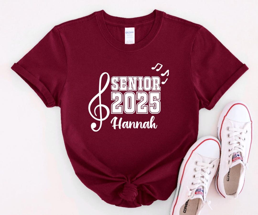 Custom Band Senior T-shirt: Personalized Senior Night Gift - Etsy