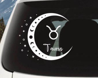 Zodiac Car Decal - Etsy
