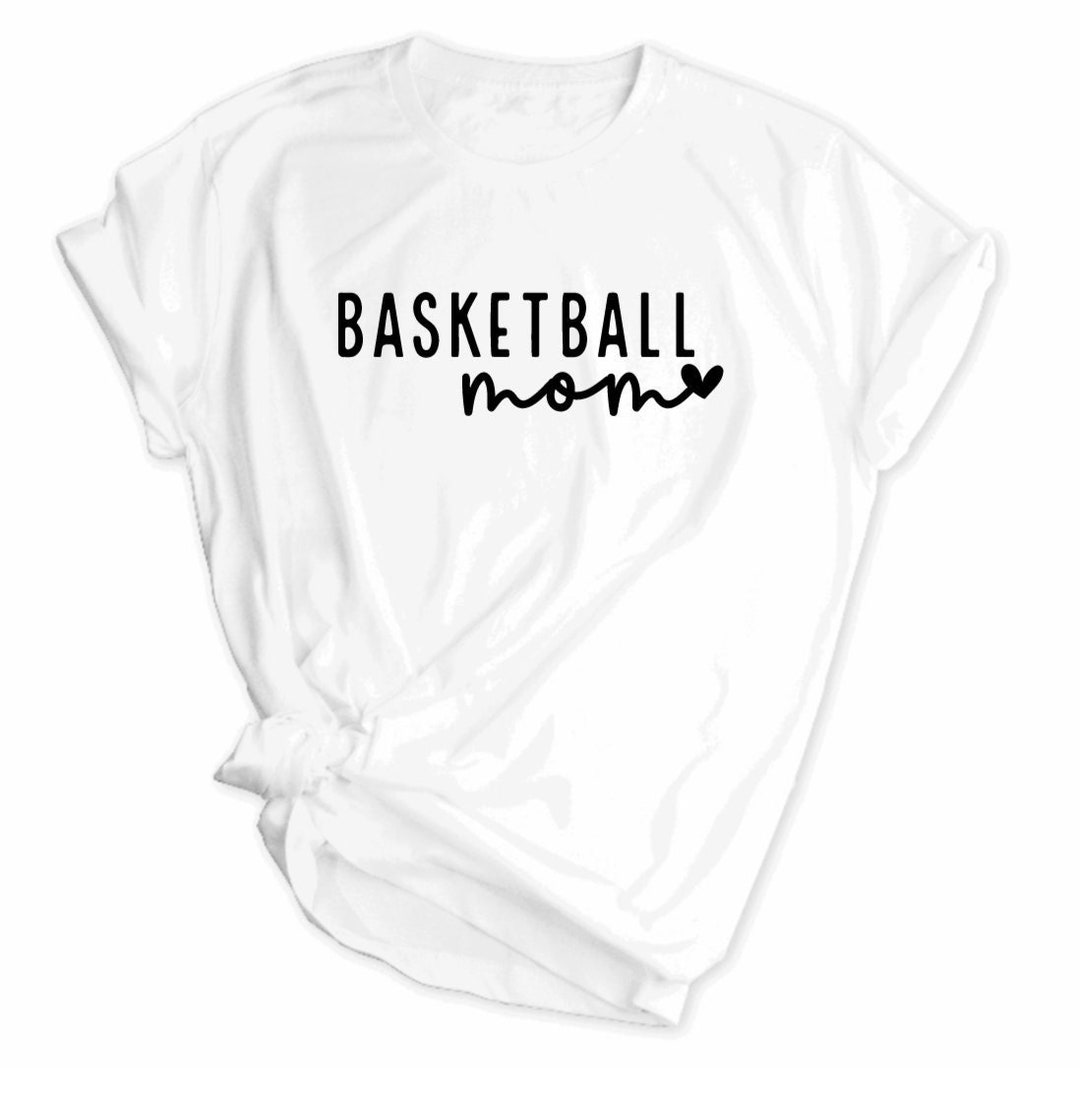 Basketball Mom Shirt Basketball Mom Tee Basketball Mom T