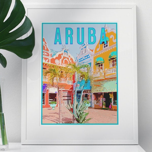 Wall Art Aruba - Etsy