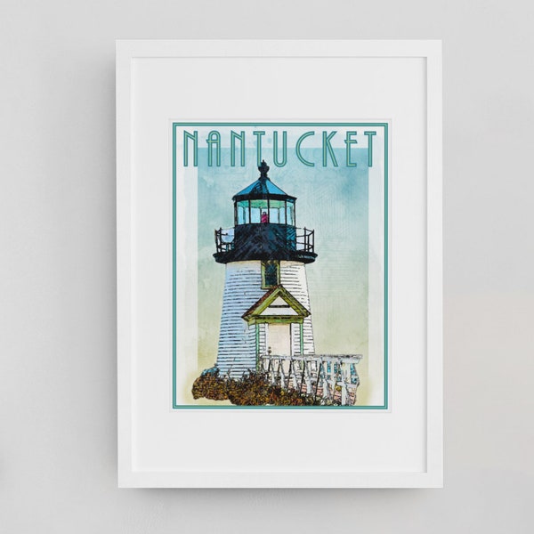 Nantucket Poster - Etsy