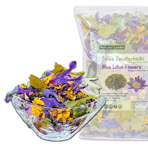Egyptian Blue Lotus Flowers With Calea Zacatechichi Blend | Lucid ...