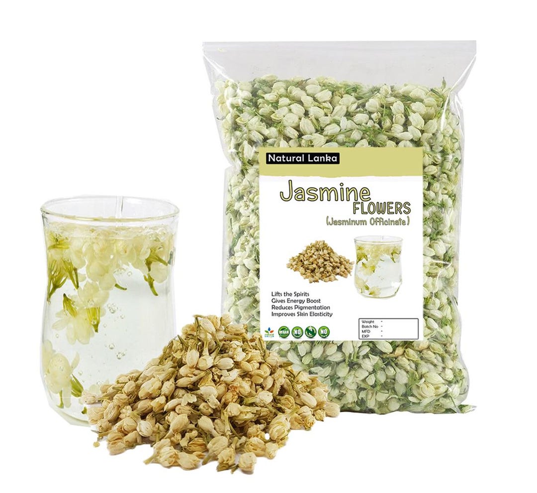 Dried Jasmine Flower Bud Jasminum Officinale 100% All-natural Whole ...