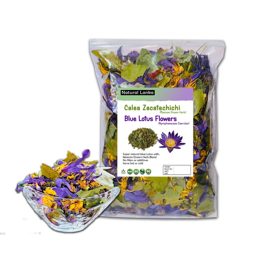 Egyptian Blue Lotus Flowers With Calea Zacatechichi Blend | Lucid ...