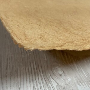 Handmade Papers 25cm X 35cm 200 GSM Rag Paper Deckle Edge Warm Tone ...